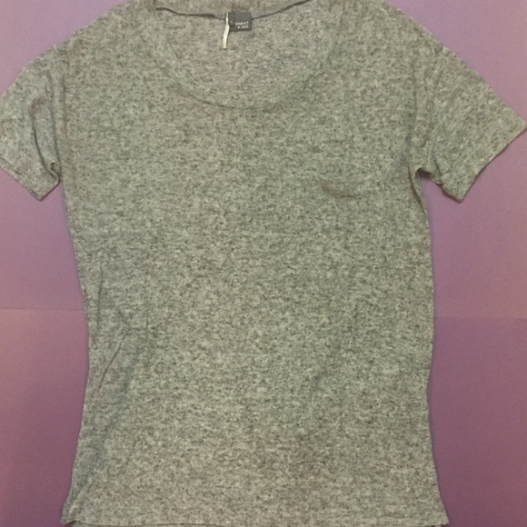 Sparkle & Fade | Tops | Sparkle Fade Gray Heather Oversized Tee Shirt ...